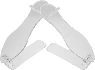 Artibetter 2 St&uuml;ck Transparente Schuhhalter f&uuml;r Schaufenster und Zuhause Vielseitig Einsetzbar Schuhform Bewahrend Geeignet f&uuml;r Sandalen Sneaker High Heels Robus