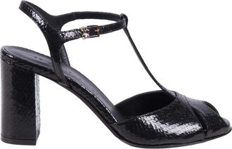 Sergio Levantesi Femme, Chaussures, Noir, Taille: 39 EU Sandalo Giselle6 Aspis