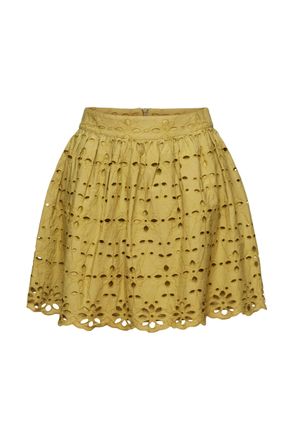 Esprit Damen 043CC1D306 Rock, 325/PISTACHIO Green, 44