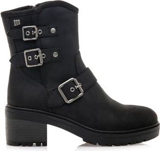 Mtng Bottines à Talons Femme Bottines à Talons Doris 59382 Femme | Bottines à Talons décontracté | Fermeture avec Fermeture éclair | 59022 | Noir