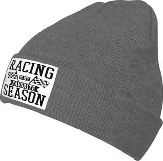 Generic Les Courses sont Ma Saison Pr&eacute;f&eacute;r&eacute;e Unisex Watch Cap Souple Bonnet De Trawler Coupe-Vent Bonnets Hiver pour Course &Agrave; Pied Jogging Sport