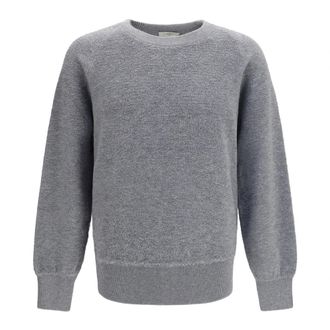 PIACENZA 1733 Pullover aus Schurwolle mit Rundhalsausschnitt - - Knitwear - Herren - Grau - XL