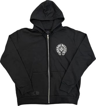 Chrome Hearts hoodie zipp&eacute; New York Horseshoe - Noir