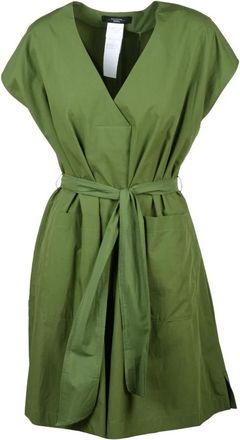 Max Mara Robe tunique Mitico - Femme - Robes - Vert - Taille: 34 FR