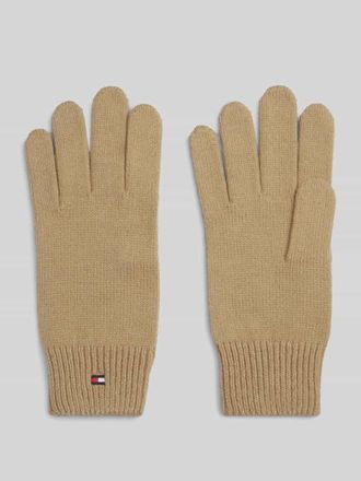 Tommy Hilfiger Handschuhe aus Baumwoll-Mix mit Woll-Anteil