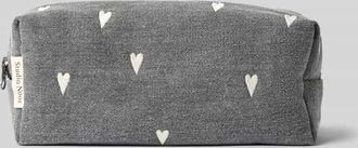 Studio Noos Pouch aus reiner Baumwolle mit Logo-Patch