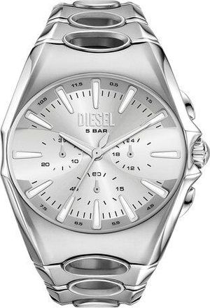 Diesel Uhr D-Curve Chronograph DZ4694 Silberfarben