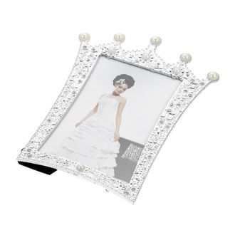 Cabilock Silberner Bilderrahmen Dekoratives Quadratisches Ornament F&uuml;r Zuhause