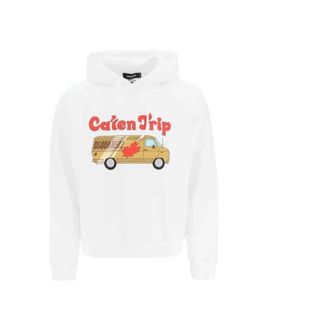 Dsquared2 Stylisches Sweatshirt - - Sweatshirts & Hoodies - Herren - Wei&szlig; - XL