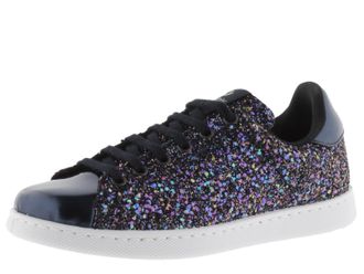 Victoria Damen Deportivo Basket Glitter Sneaker, Blau (Marino 30), 35 EU