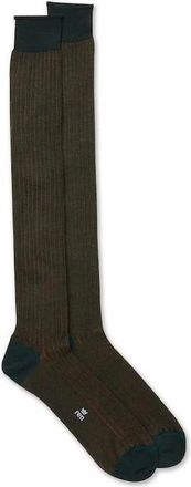 Etro unisex, Sous-v&ecirc;tements, Vert, Taille: M Chaussettes Avec Tigres