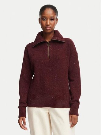 Barbour Pullover Lavensdale LKN1579RE97 Violett Relaxed Fit
