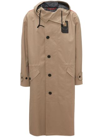 J.W.Anderson parka colour block à capuche - Tons neutres