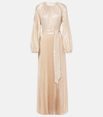 SIMKHAI Robe midi Varenya en satin