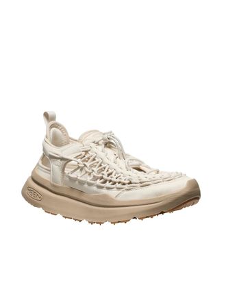 Keen Mens Sneakers Uneek Wk Birch-Plaza Taupe Trainers Birch/plaza