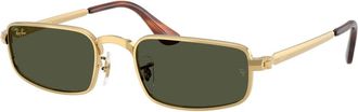 Ray-Ban unisex, Accessoires, Jaune, Taille: 54 MM Lunettes de soleil Rb3927