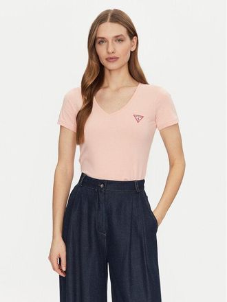 Guess T-Shirt W2YI45 J1314 Orange Slim Fit