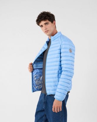 Jott Doudoune l&eacute;g&egrave;re Bleu cristal Mat - Taille XL