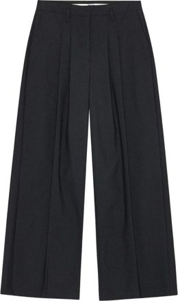 Birgitte Herskind Femme, Pantalons, Bleu, Taille: 44 FR Wide Pantalons