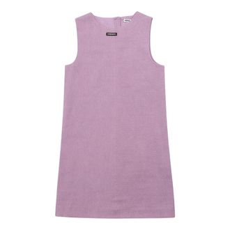 Patrizia Pepe Femme, Robes, Violet, Taille: 40 FR Robe Sans Manches &agrave; Encolure Ras Du Cou