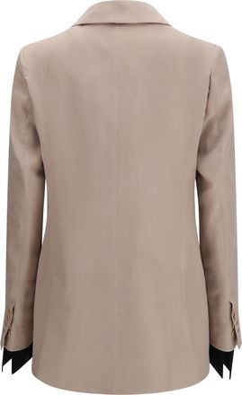 Max Mara Feltro Blazer - Beige
