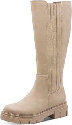 Marco Tozzi Marco Tozzi Femme 2-25619-45 Botte Tendance, Taupe, 40 EU
