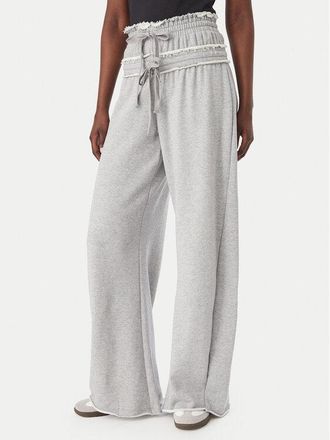 adidas Jogginghose Sst Double Waisted Pant KT1932 Grau Relaxed Fit