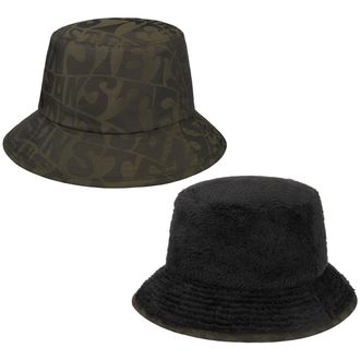 Stetson Double Sided Bucket Wendehut Zweifarbiger Wendbarer Fischerhut Unisex Ganzj&auml;hrig Oliv M (56-57 cm)