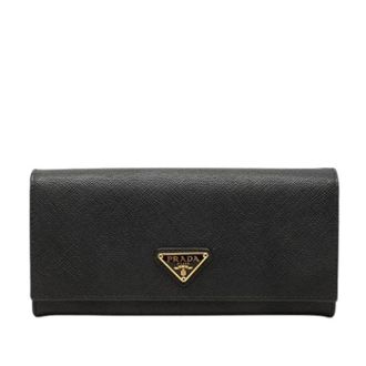 Prada Pre-owned Long Wallet - - Pre-owned - Damen - Schwarzk - ONE SIZE