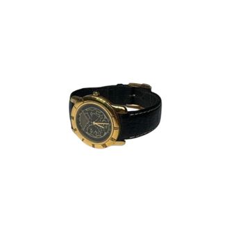 Fendi Pre-owned Vintage Gold-Plated Steel Watch - - Pre-owned - Damen - Schwarzk - ONE SIZE