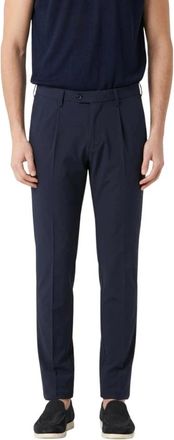 Mason's Homme, Pantalons, Bleu, Taille: XS Torino 1 Pinces Dynamic Chino Jogger Pants