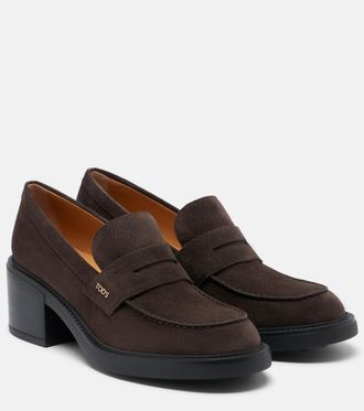 Tod's Mocassins en daim &agrave; talon