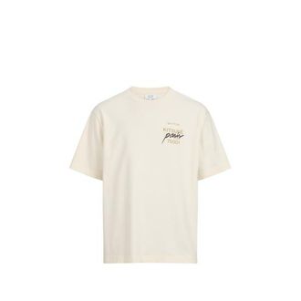 Maison Kitsun&eacute; T-shirt col rond droits&eacute;rigraphi&eacute;