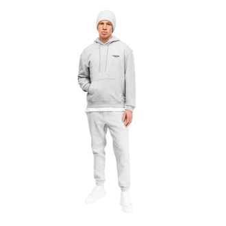 Calvin Klein Hoodie zum &Uuml;berziehen f&uuml;r Herren/Damen Unisex (Grau meliert)