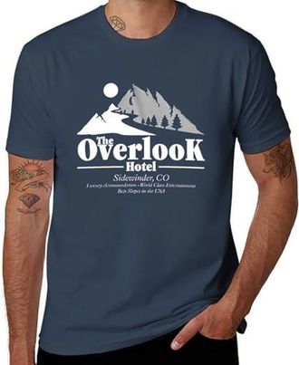 Generic The | Overlook | Hotel | The | Shining | Stanley | Kubrick | King | T-shirt pour homme, Style marine, L