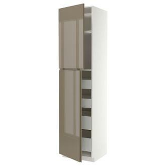 IKEA METOD / MAXIMERA Hochschr+2 T&uuml;/4 Sch