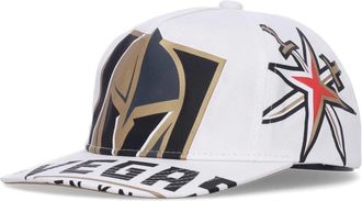 Mitchell & Ness NHL Vegas Golden Knights Flache Schirmm&uuml;tze - - Accessories - Herren - Wei&szlig; - ONE SIZE