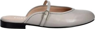 Furla Femme, Chaussures, Beige, Taille: 37 EU Mule Ballerine Etoile