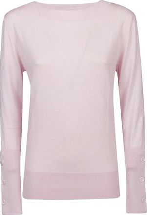 Snobby Sheep pull à poignets boutonnés - Rose