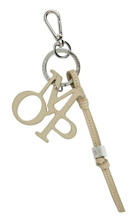 Marc O'Polo Leder Schl&uuml;sselanh&auml;nger Finna Key Ring Jonesboro Cream beige