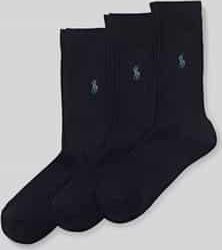 Ralph Lauren Socken mit Logo-Stitching im 3-er-Pack