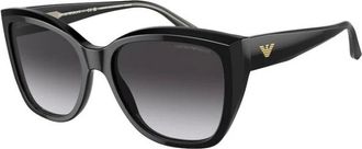 Emporio Armani Femme, Accessoires, Noir, Taille: 55 MM Lunettes de soleil