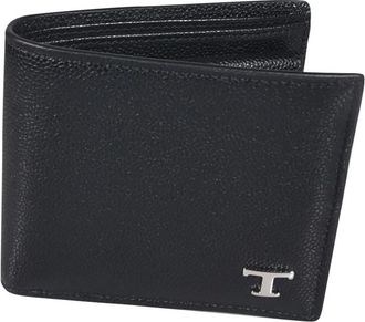 Tod's Homme, Accessoires, Noir, Taille: ONE Size T Timeless Wallet
