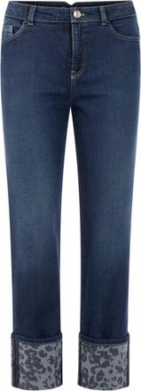 Marc Cain Damen, Jeans, Blau, 2XLGr&ouml;&szlig;e