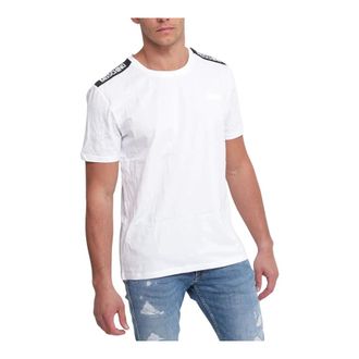 Moschino Homme, Tops, Blanc, Taille: M T-shirt Bipack