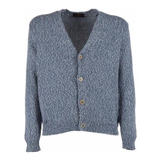 Slowear Slowear, Homme, Pulls, Bleu, Taille: XL Cardigan ML