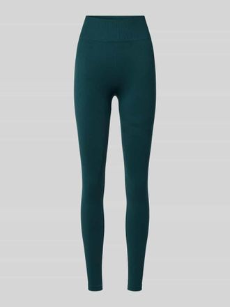 STRONGER Sportleggings mit Label-Print
