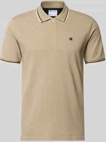 Champion Slim Fit Poloshirt mit Label-Stitching
