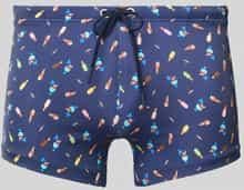 HOM Badehose mit elastischem Bund und Tunnelzug