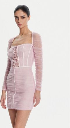 Elisabetta Franchi Coctailkleid AB68352E2 544 Rosa Slim Fit